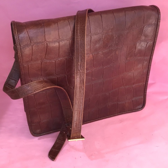 Express | Bags | Vintage Brown Express Leather Bag | Poshmark